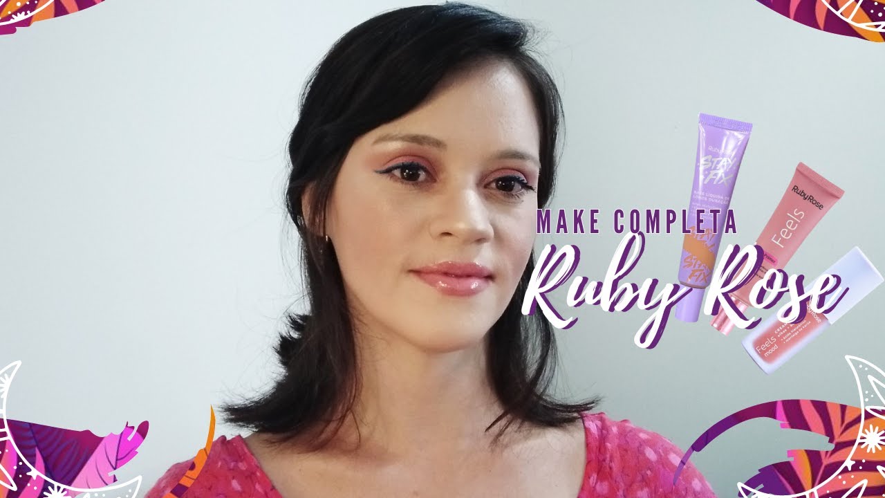 Make completa só com produtos da Ruby Rose ( Passo a passo) - YouTube
