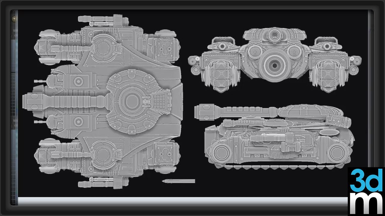Hard Surface Vehicle Modeling in Maya Pt.1 - (3dm Promo) - YouTube