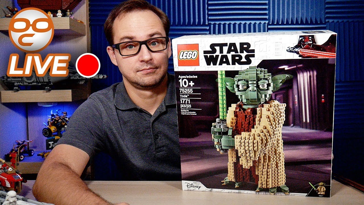 🔴 Building UCS Yoda today we are, mmm (PART 1) | LEGO Stream #8 - YouTube