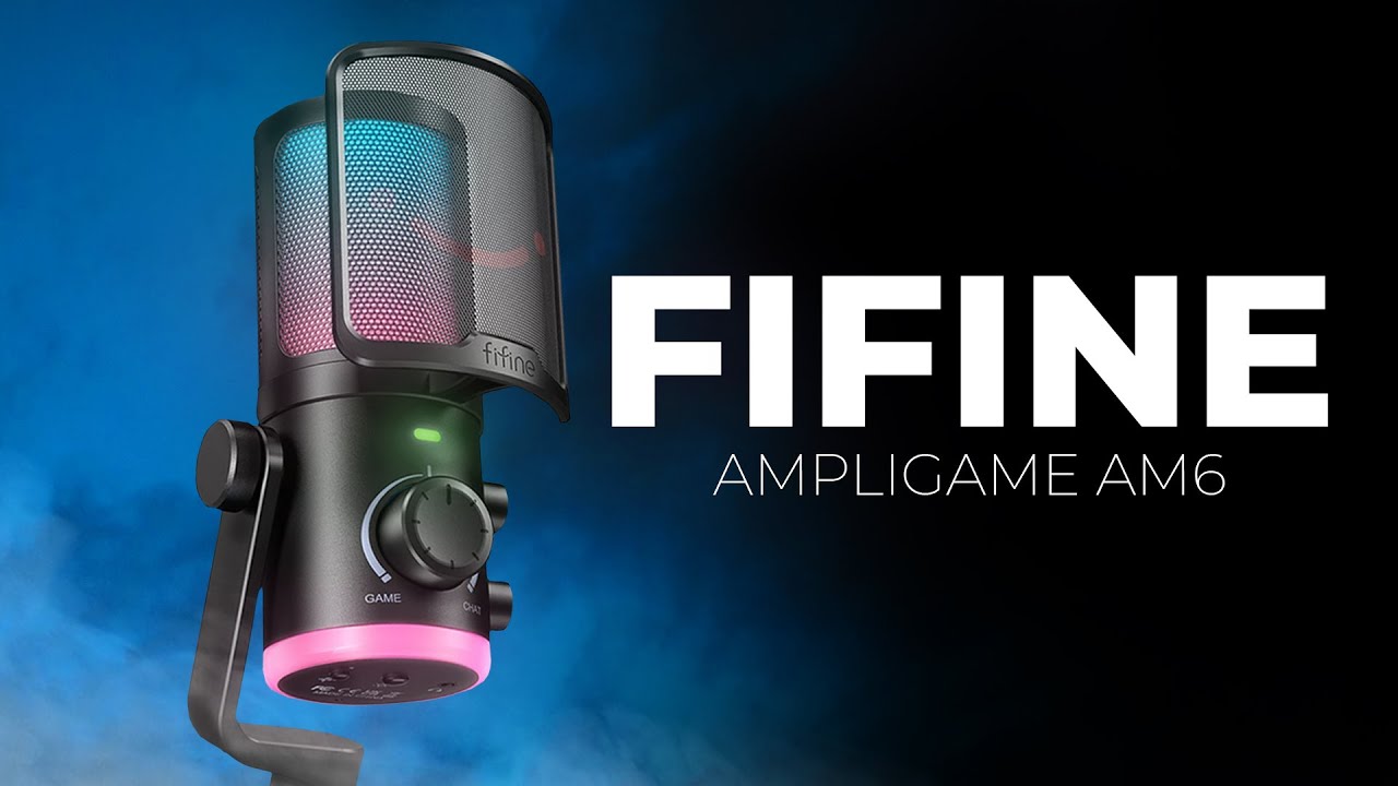 FIFINE AMPLIGAME AM6 - НОВЫЙ УРОВЕНЬ АУДИО | Обзор, тест, мнение - YouTube