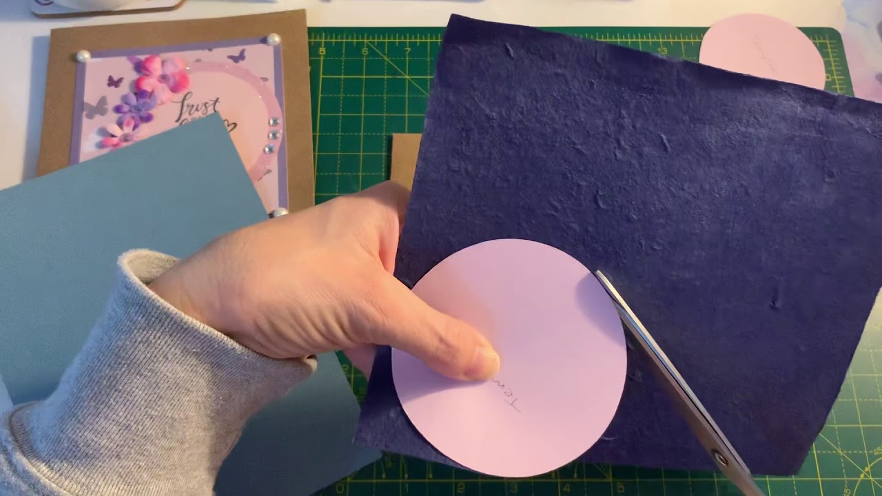 How to make a beautiful Christian Cards - YouTube