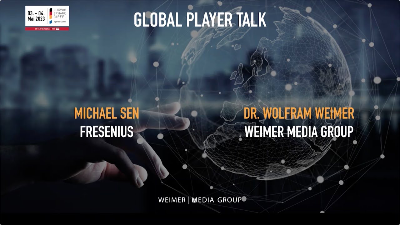 Im Interview: Michael Sen, Vorstandsvorsitzender Fresenius Management ...