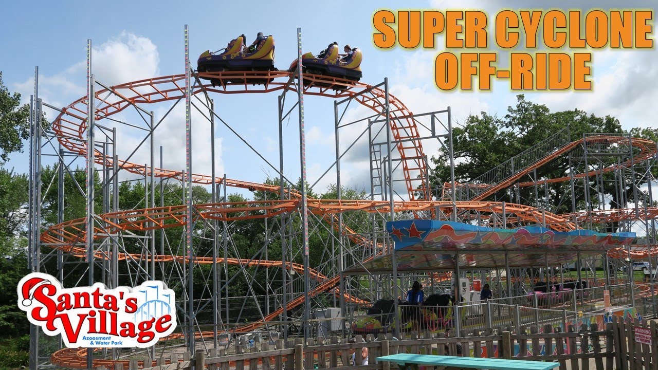 Super Cyclone Off-Ride Footage, Santa's Village Interpark Galaxi Roller ...