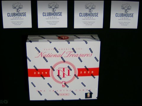 2019/2020 National Treasure Basketball Box Opening! - YouTube