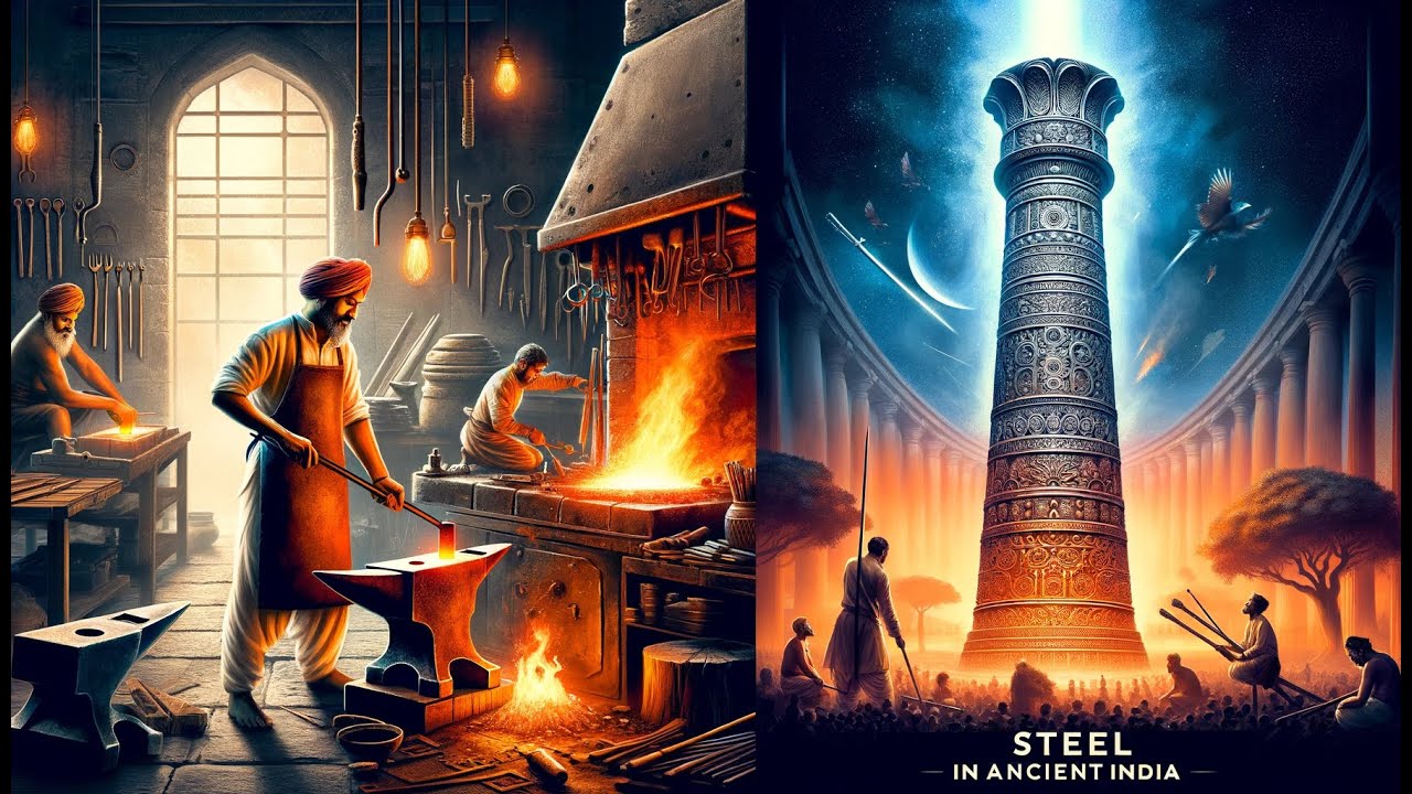 Forging the Past: Ancient Indian Mastery in Iron and Steel Making - YouTube