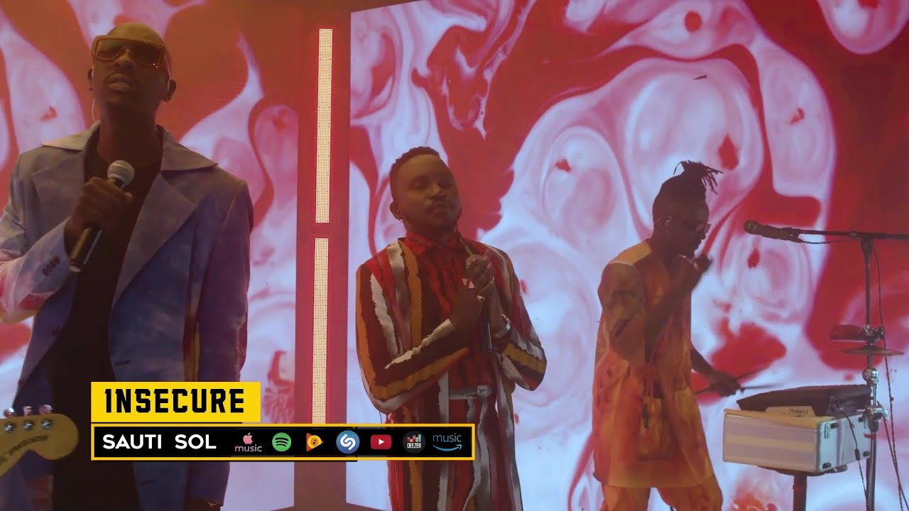 Sauti Sol - Insecure (Live Album Performance) - YouTube