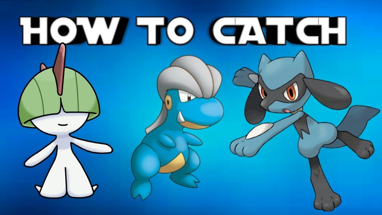 HOW TO GET RIOULO, BAGON AND RALTS IN PBB - YouTube
