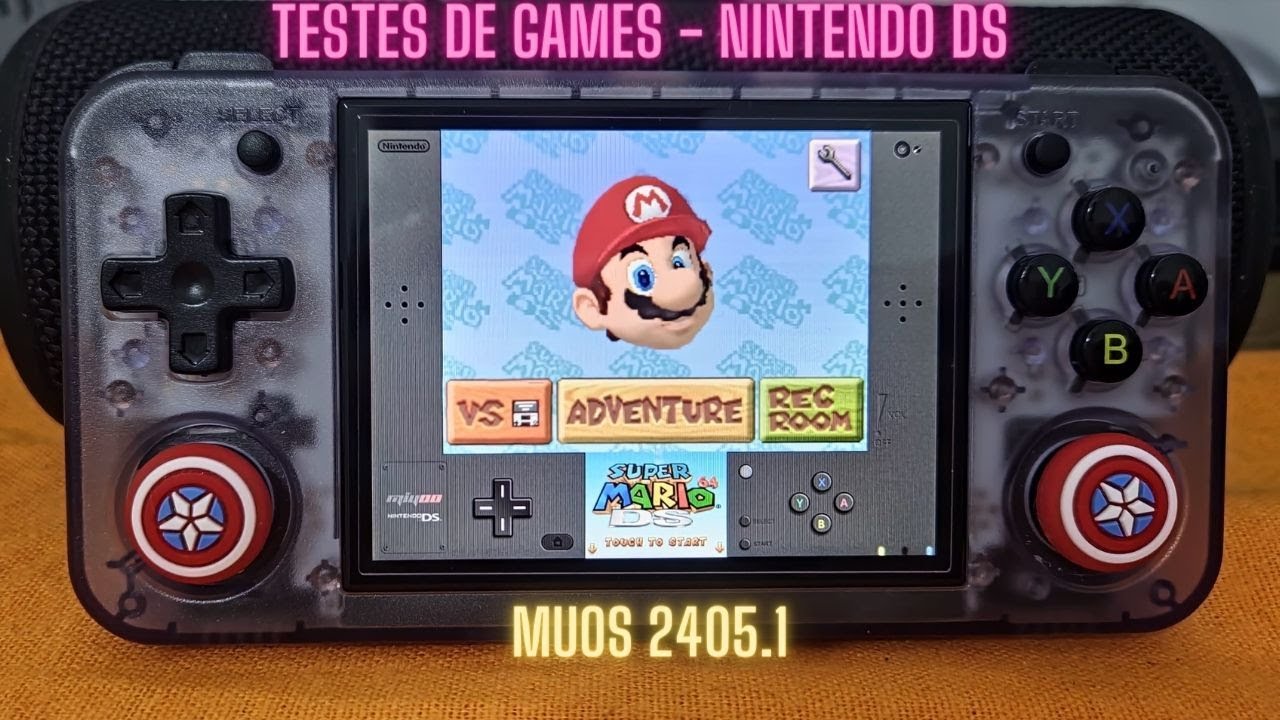 RG35XX H - muOS 2405.1 - Nintendo DS - YouTube