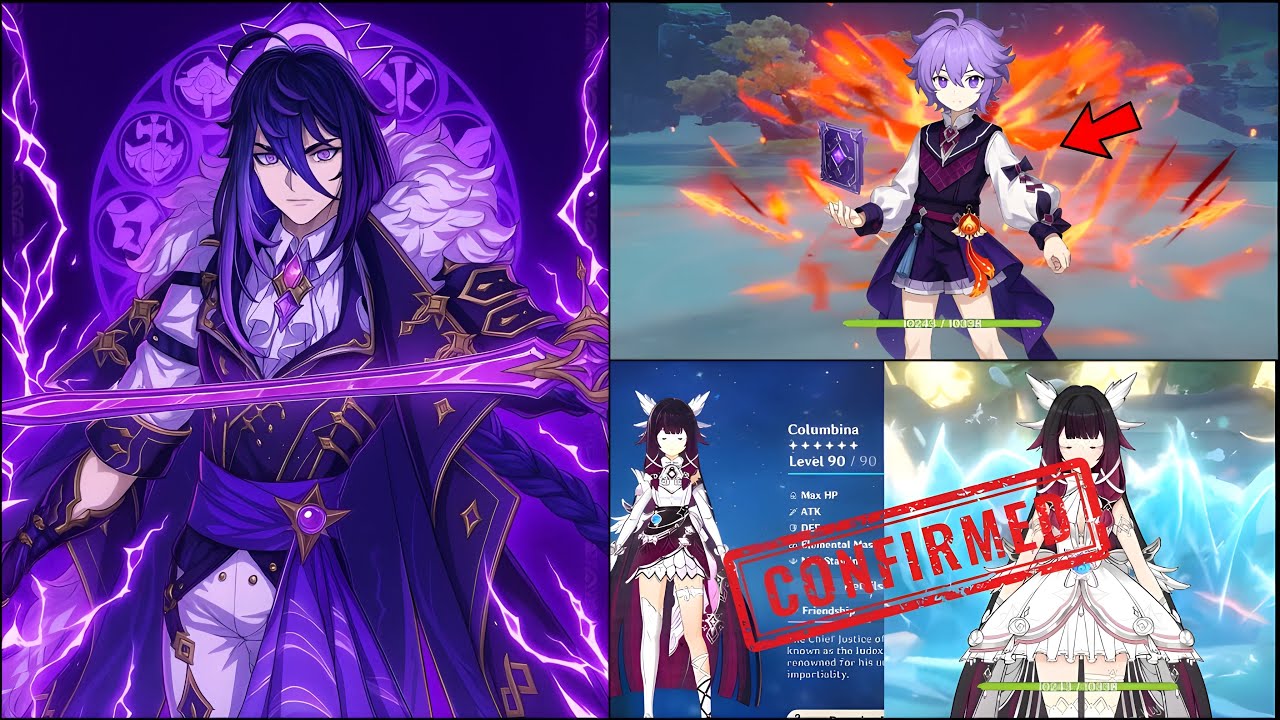 NEW NODKRAI CHARACTER & COLUMBINA, DURIN PLAYABLE CHARACTER UPDATE ...