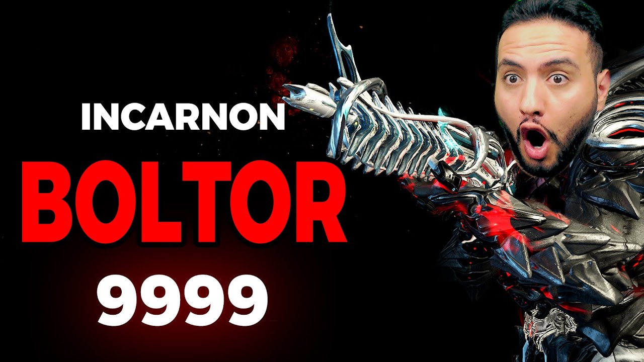 How to Build Incarnon Boltor for level cap 9999 [Warframe] - YouTube