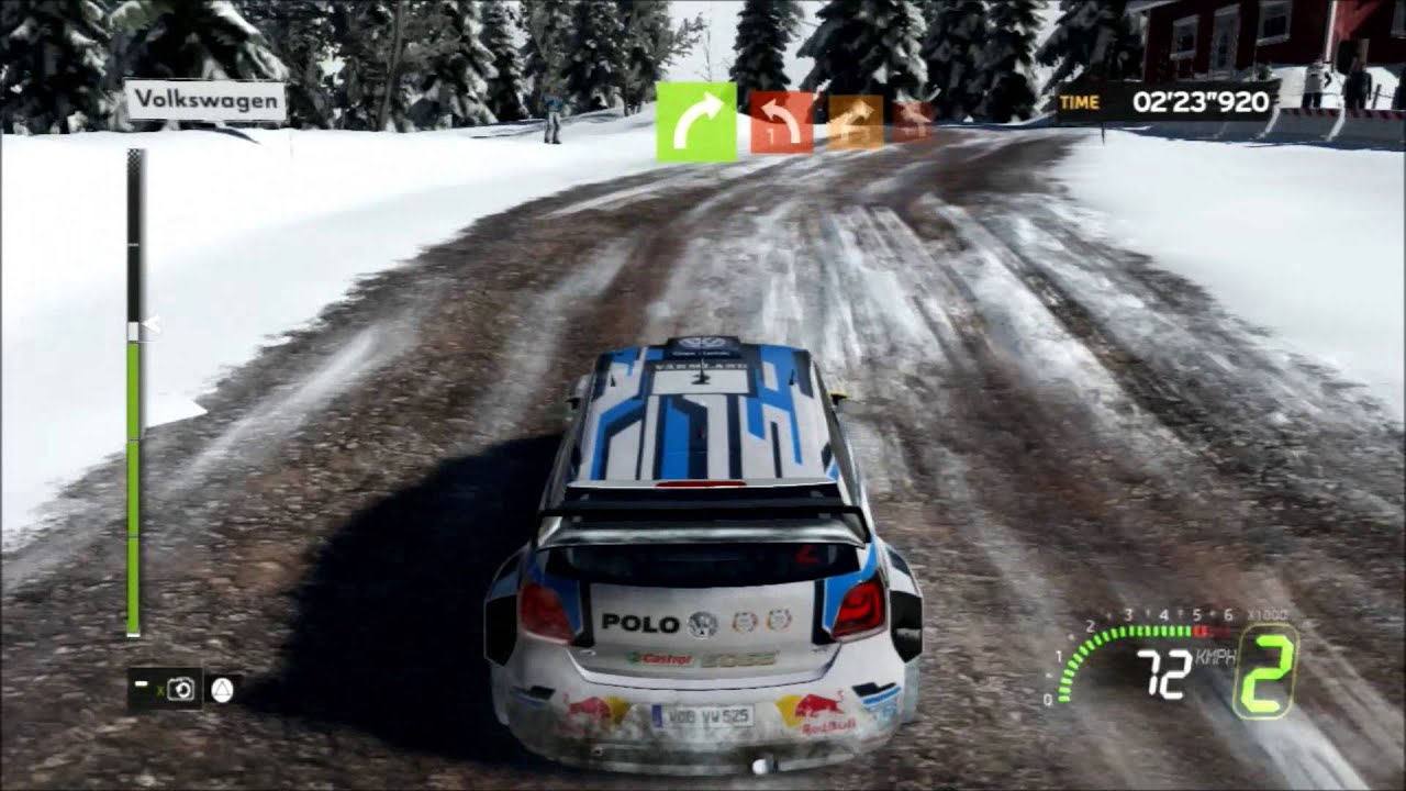 WRC 5 Sweden Rally Gameplay PS3 HD Stage 4 - YouTube