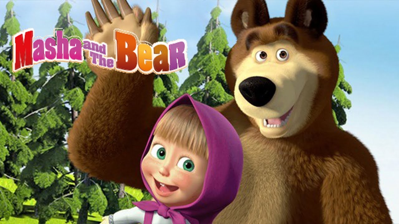 Marsha and The Bear Educational Game For kids and Babies | Learn ...