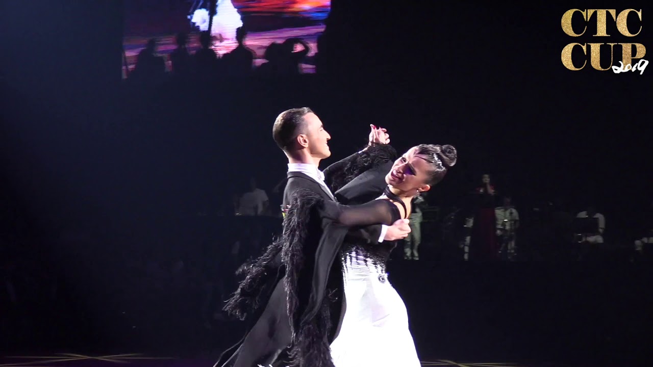 2019 CTC CUP professional latin Final Solo - Stas Portanenko & Nataliya ...