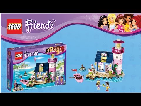 Lego Friends Heartlake Lighthouse 41094 Review & Time-lapse Build - YouTube