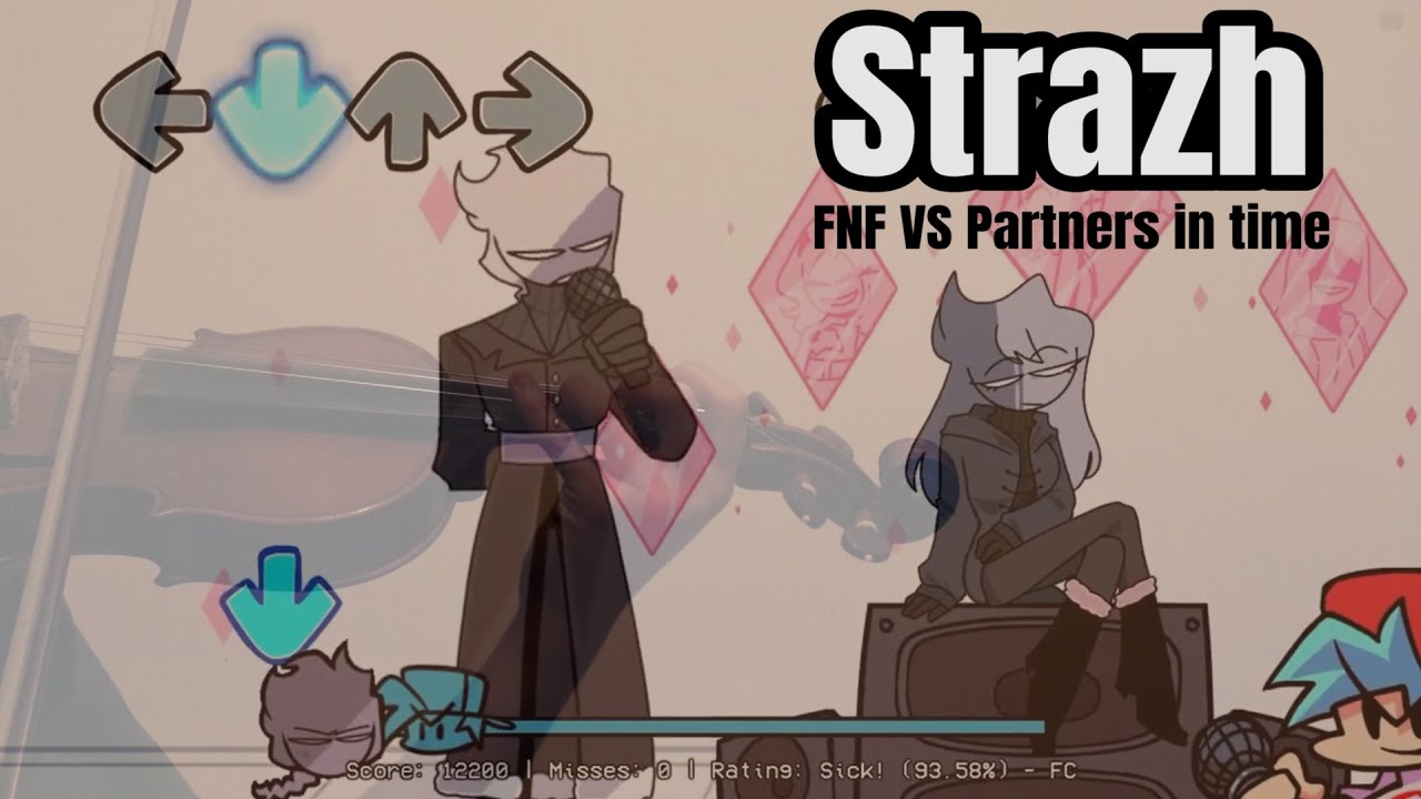FNF VS Partners in time - Strazh Song - Violin Cover - YouTube