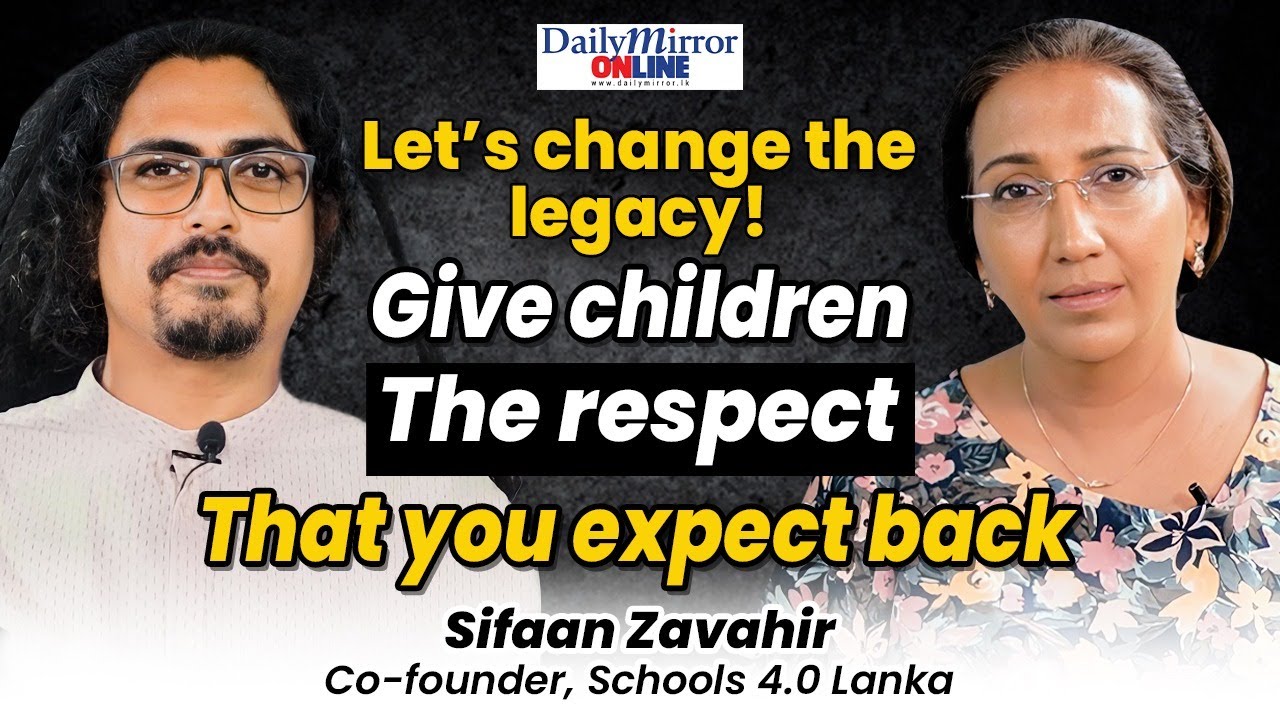 Let's Change the Legacy! | Sifaan Zavahir | Co-founder, Schools 4.0 ...