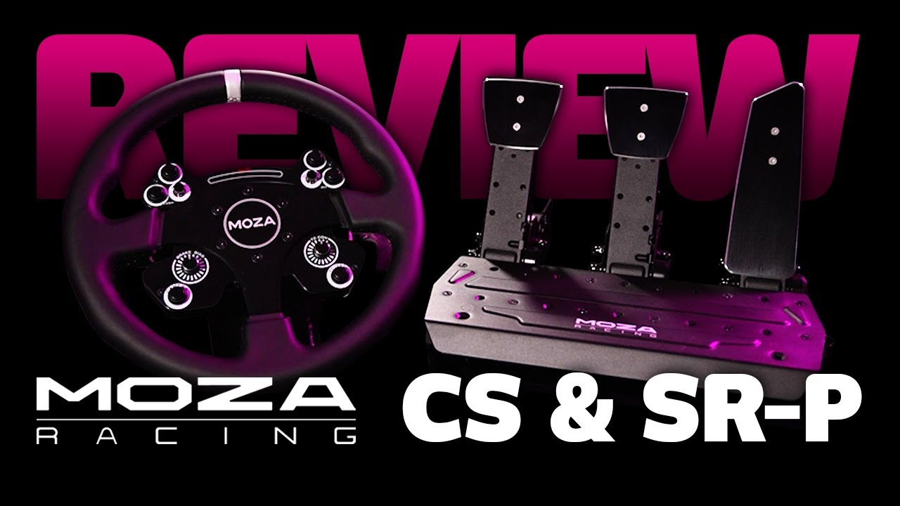 Moza Is Making Moves! | MOZA CS Steering Wheel & SR-P Pedals Review ...
