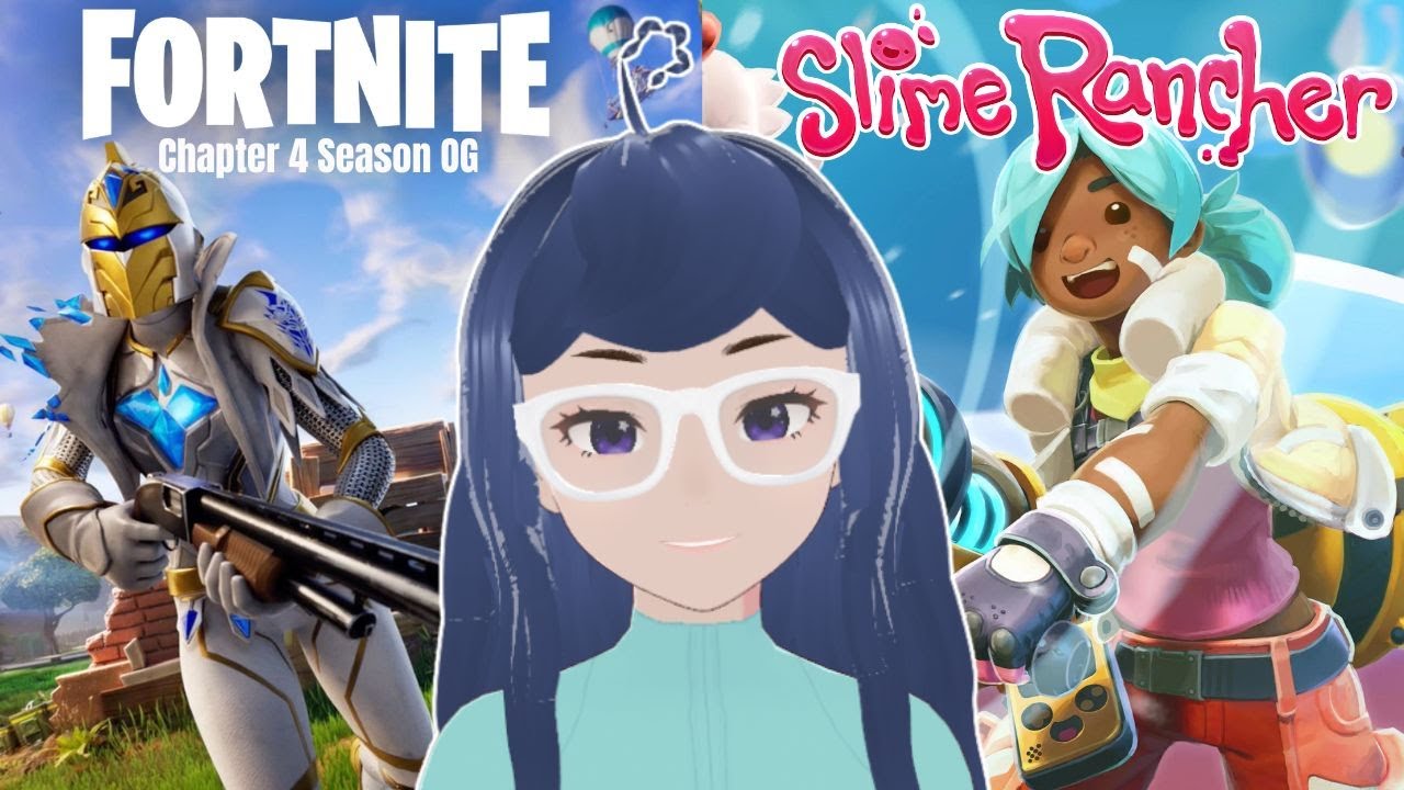 Playing Fortnite then Slime Rancher! - YouTube