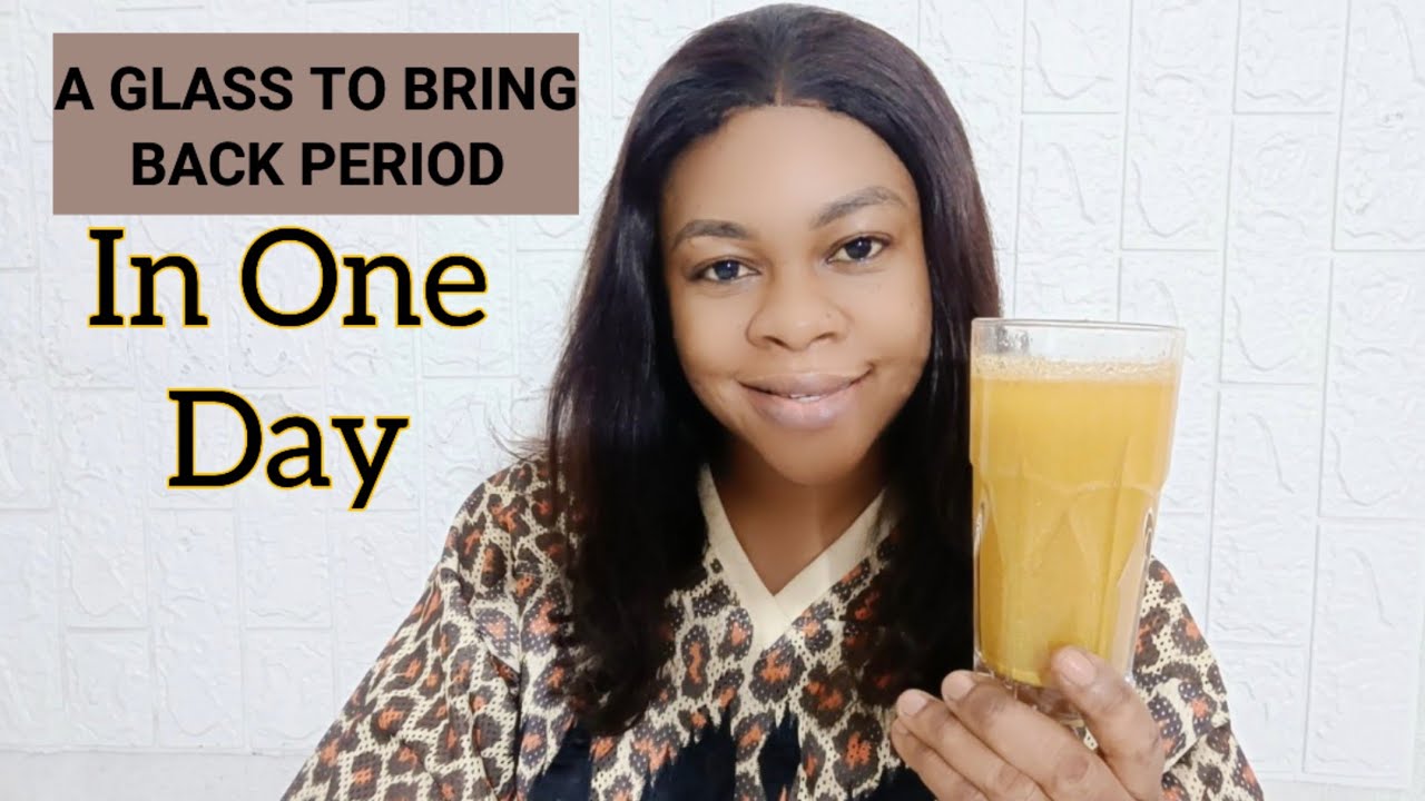 JUST ONE DAY TO BRING BACK YOUR DELAYED PERIOD NATURALLY - YouTube