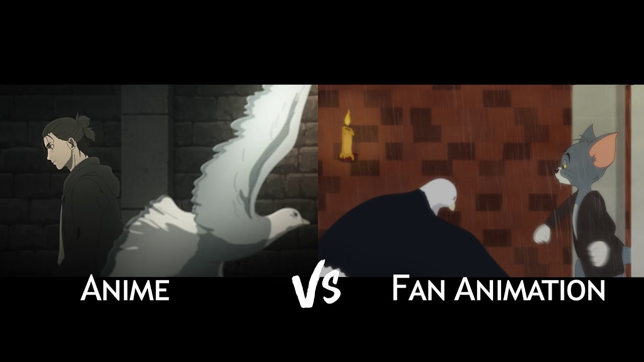 Anime Vs Fan Animation - S4 Opening The Rumbling - YouTube