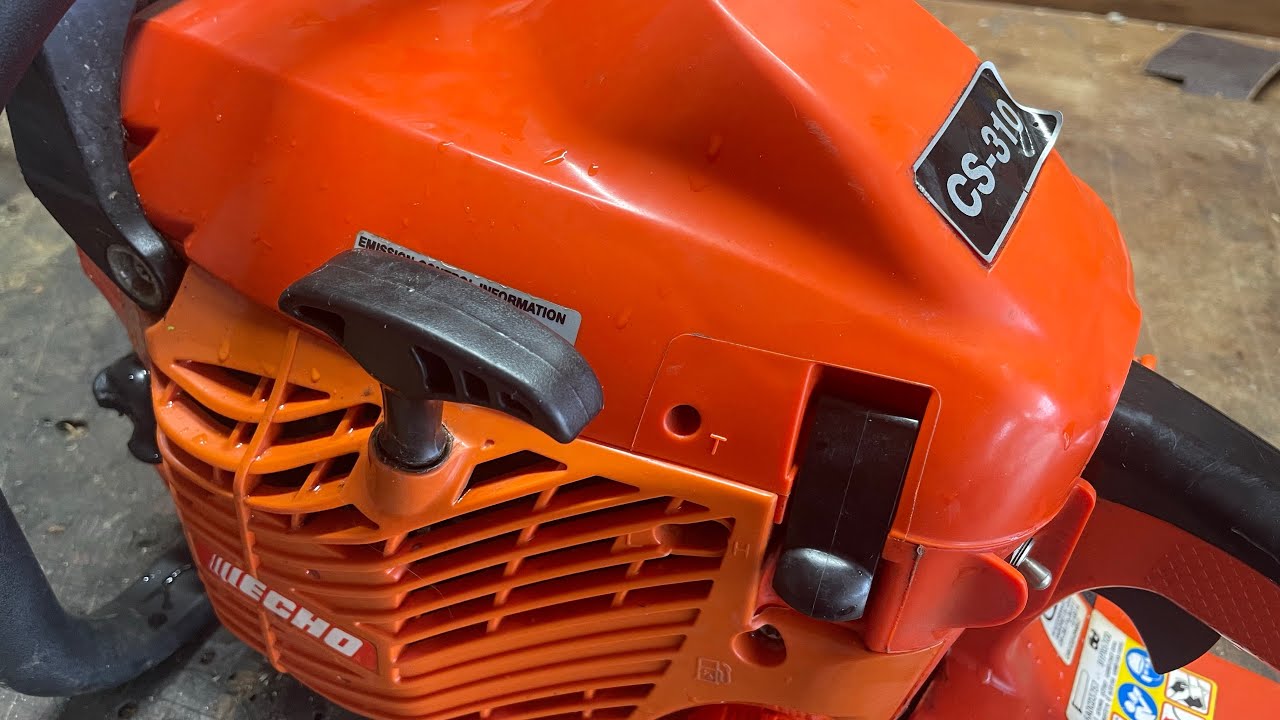 Echo CS-310 primer/purge bulb replacement - YouTube