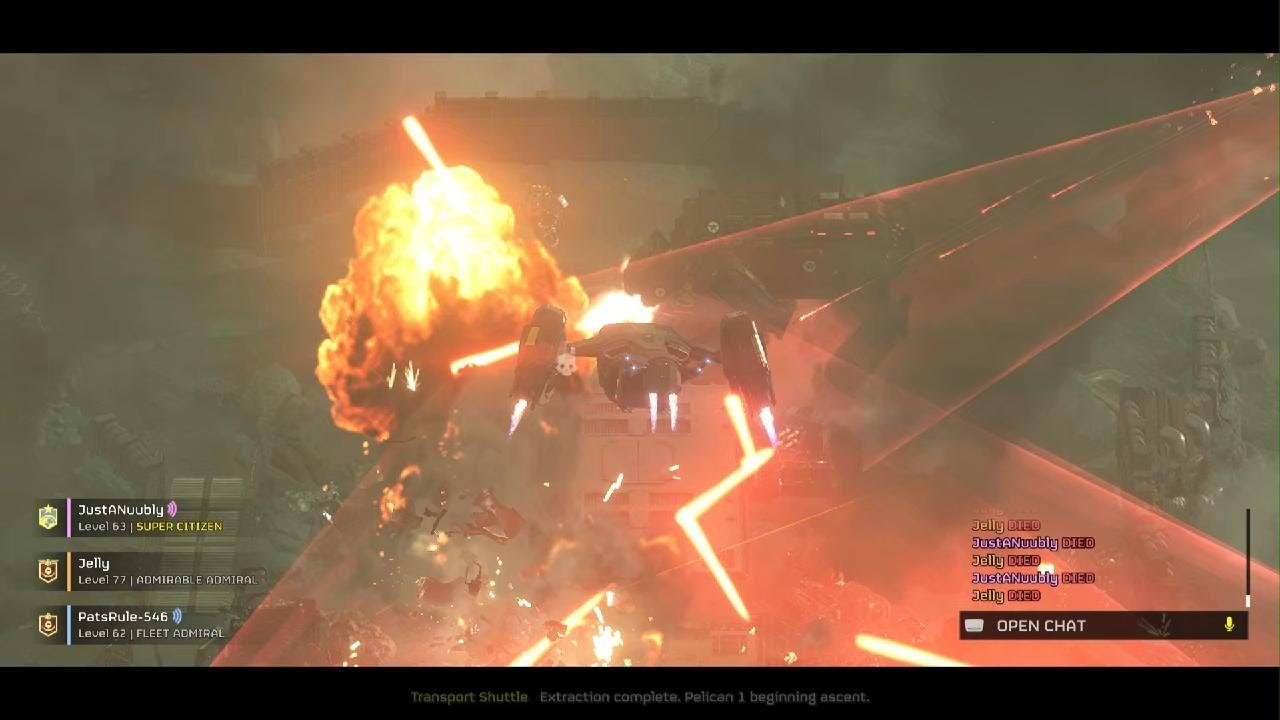 Just your average Helldive experience - YouTube