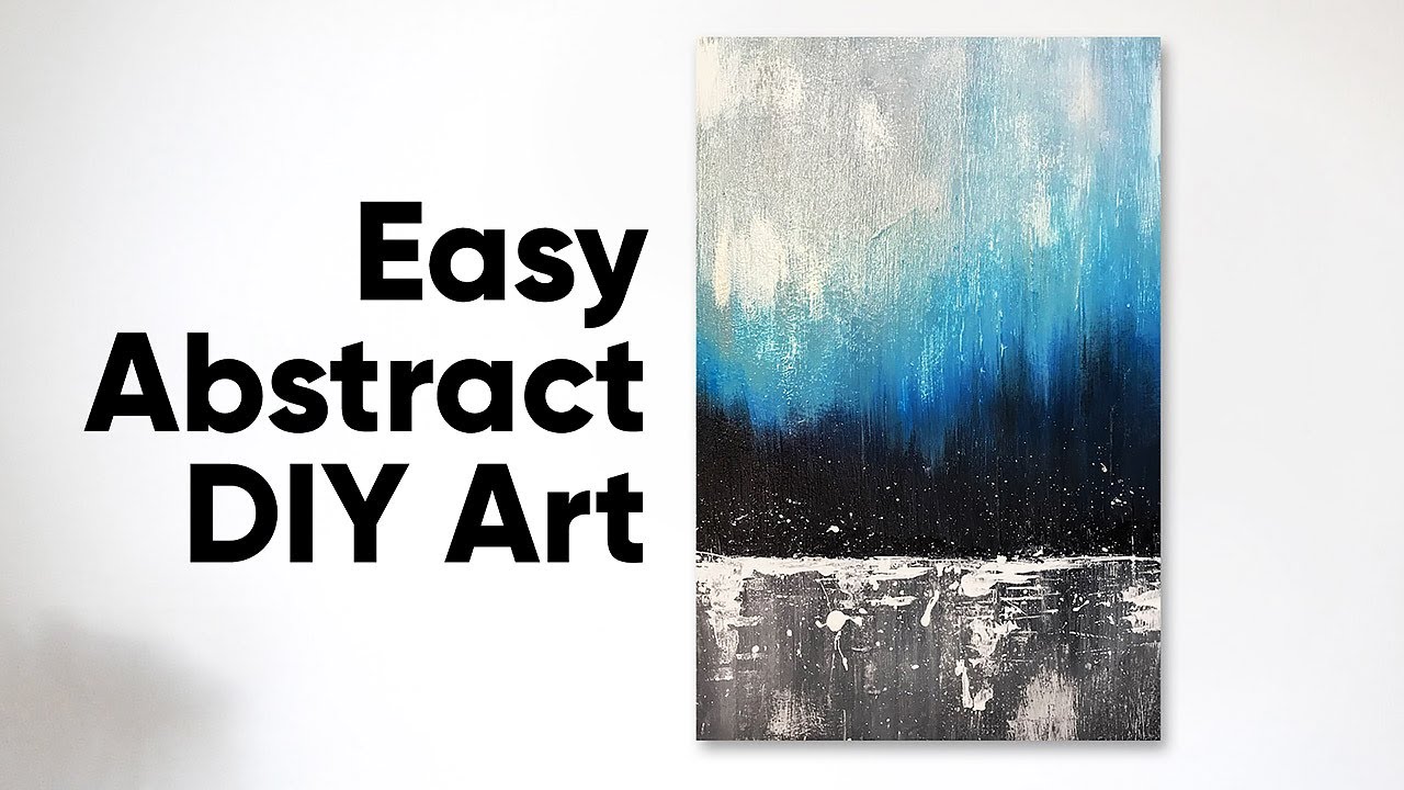 Abstract Acrylic Painting / Daily Art / Relaxing / Demonstration ...