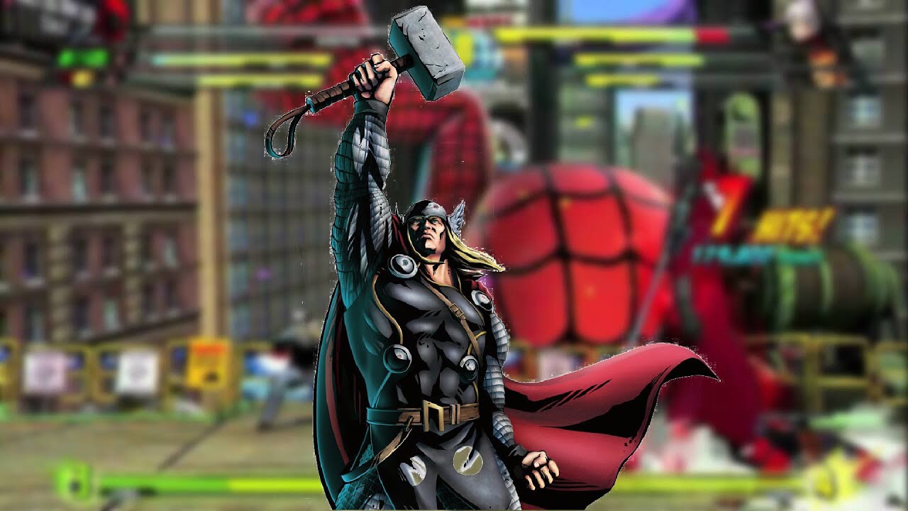 Marvel vs Capcom 3 - Thor Voice Clips - YouTube