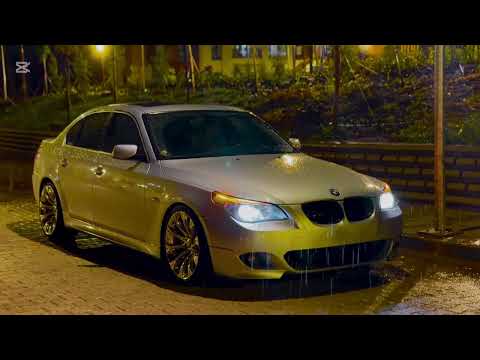 BMW e60 yağmurlu hava dekor :)