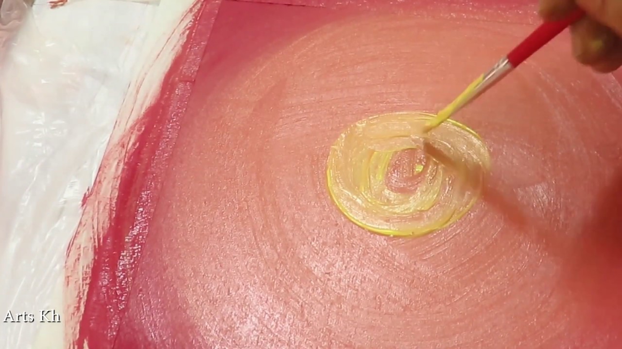 Beautiful Sun Painting | Seascape Acrylic Painting for Beginners - YouTube
