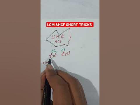 Lcm & Hcf short Tricks 🔥| #shorts #maths #short - YouTube