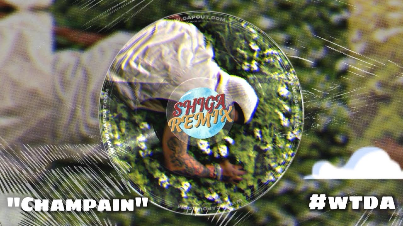 NoCap - CHAMPAIN (SHIGA REMIX) with DRUMS #wtda - YouTube