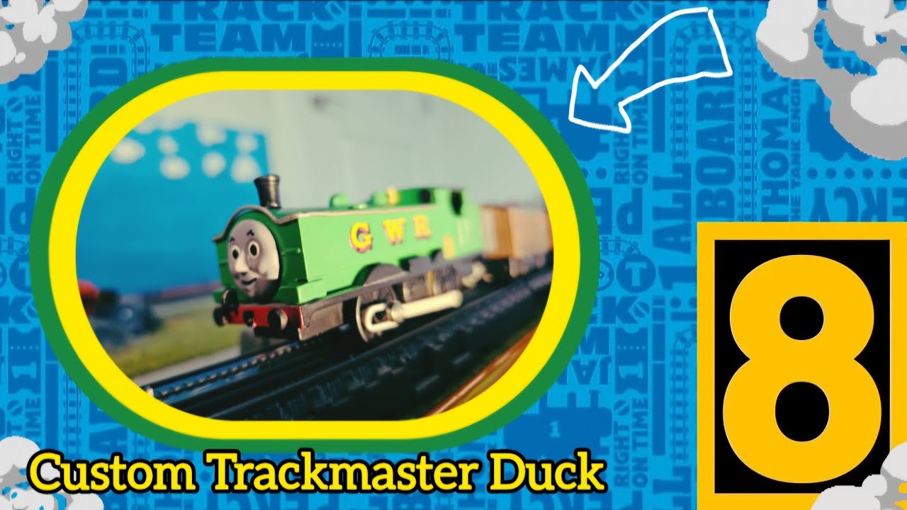 Custom Trackmaster Duck the Great Western Engine - YouTube