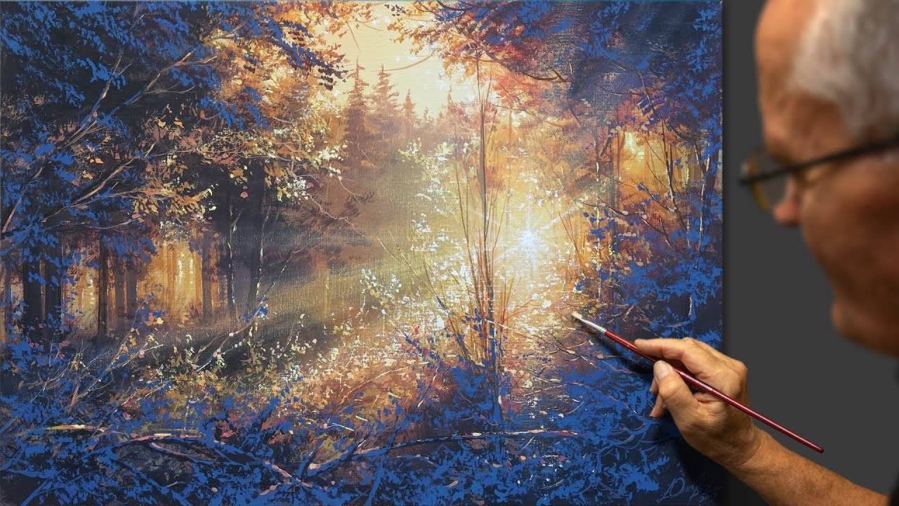 "Let there be light" Acrylic. Artist - composer: Victor N. Yushkevich ...