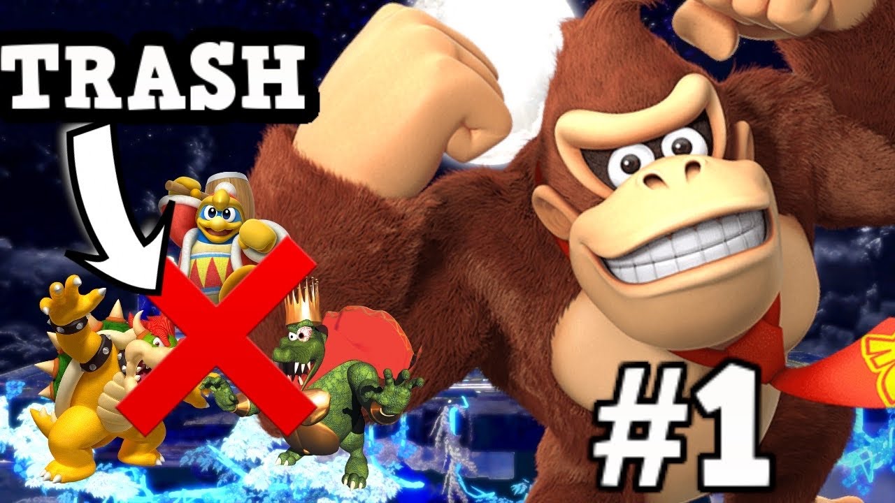 Why DK is a high tier character/the BEST heavy in Super Smash Bros ...