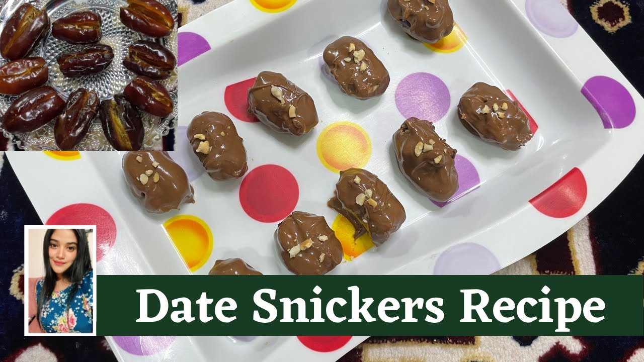 Quick Date Snickers Recipe | Snicker Dates Recipe | Homemade Snicker ...