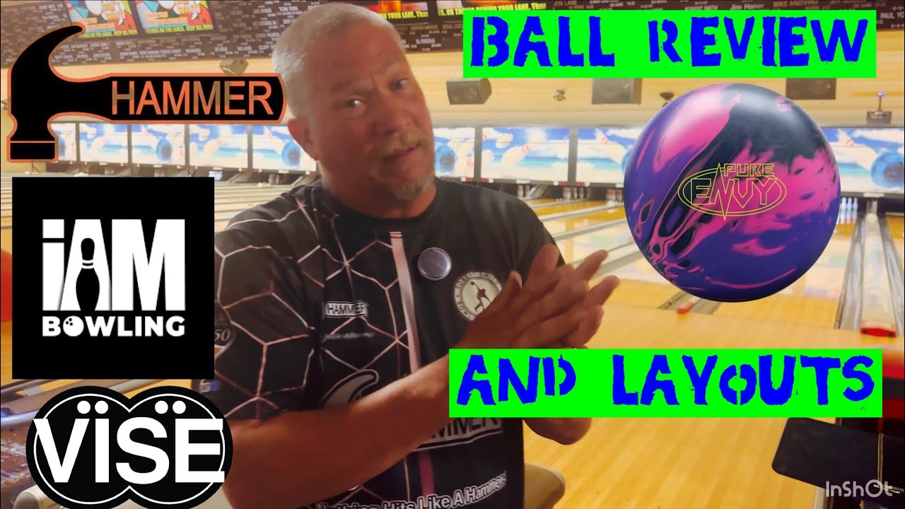 Bowling ball review of the Hammer Pure Envy with small discussion of ...