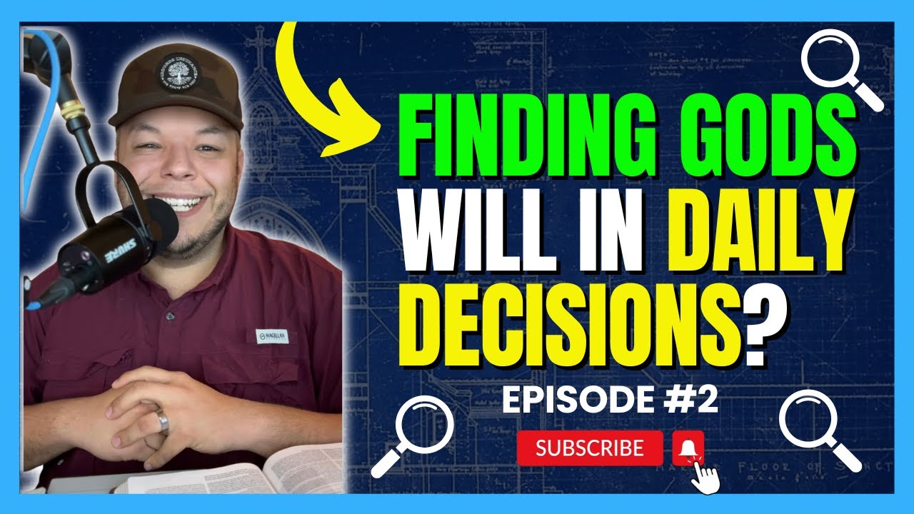 BIBLE STUDY: Understanding God's Plan for Daily Decisions - YouTube