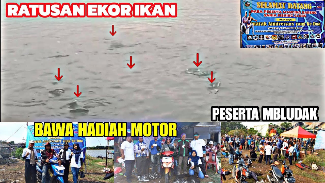 INI PALING EDUUNN - HADIAHNYA MOTOR - ANNIVERSARY SANIA FISHING CLUBS ...