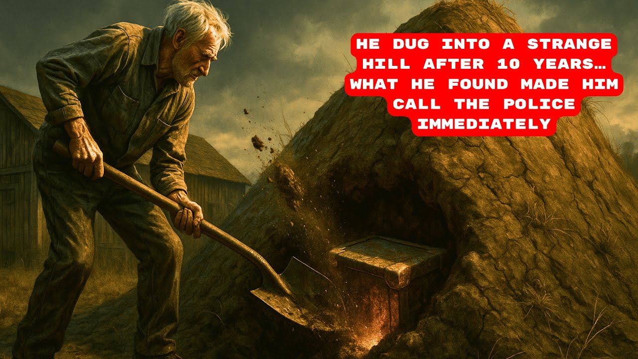 He Dug Into a Strange Hill After 10 Years… What He Found Made Him Call ...