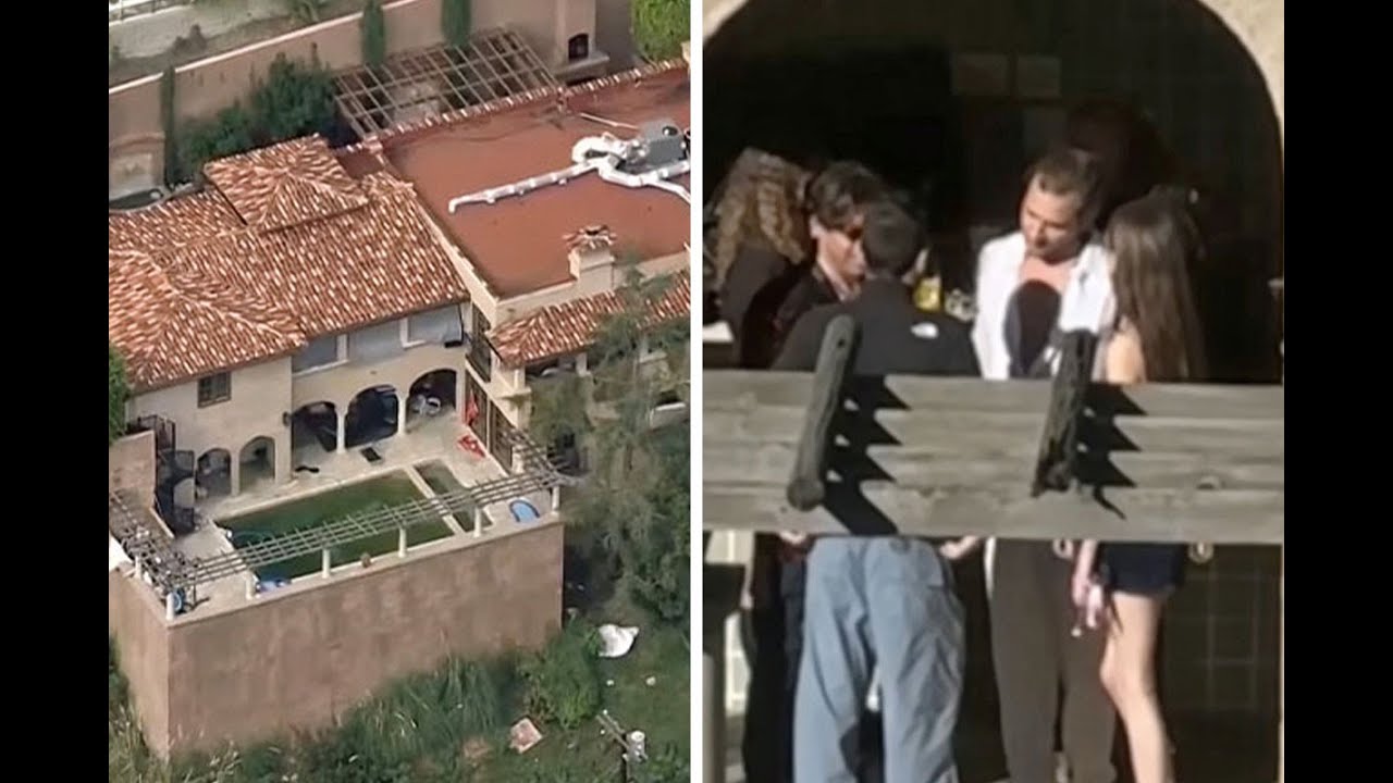 Squatters take over Beverly Hills mansion, throws INSANE parties - YouTube