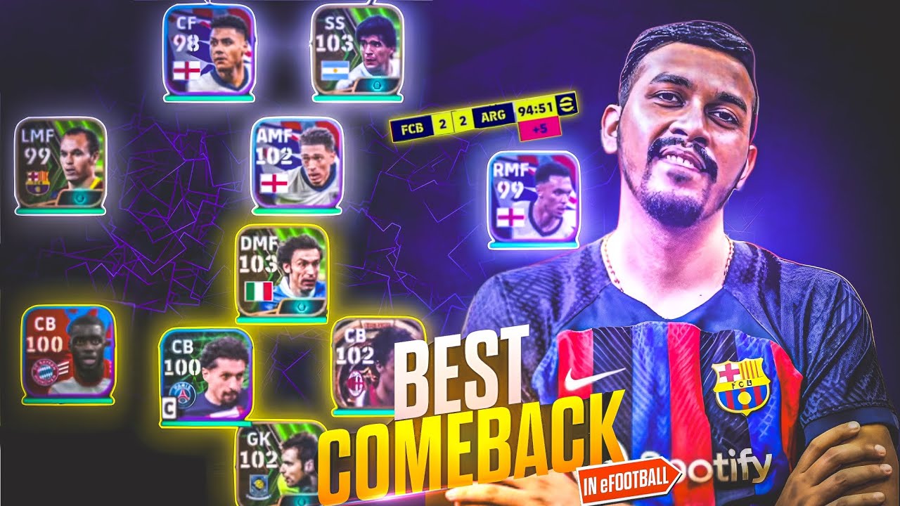 LAST SECOND COMEBACK 🔥#efootball #liarsfcsoccerworld #bestcomeback - YouTube