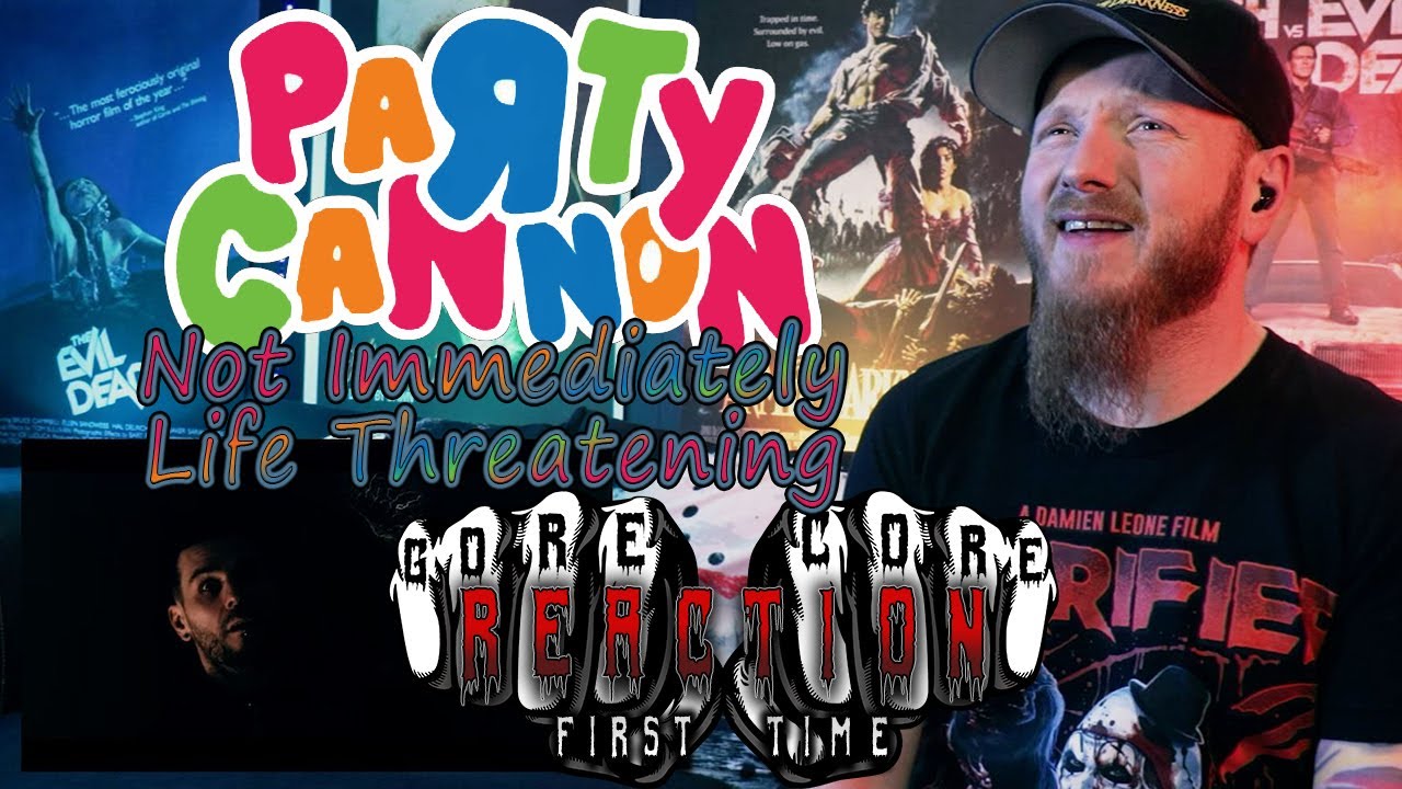 First Time Reaction | Party Cannon - Not Immediately Life Threatening ...