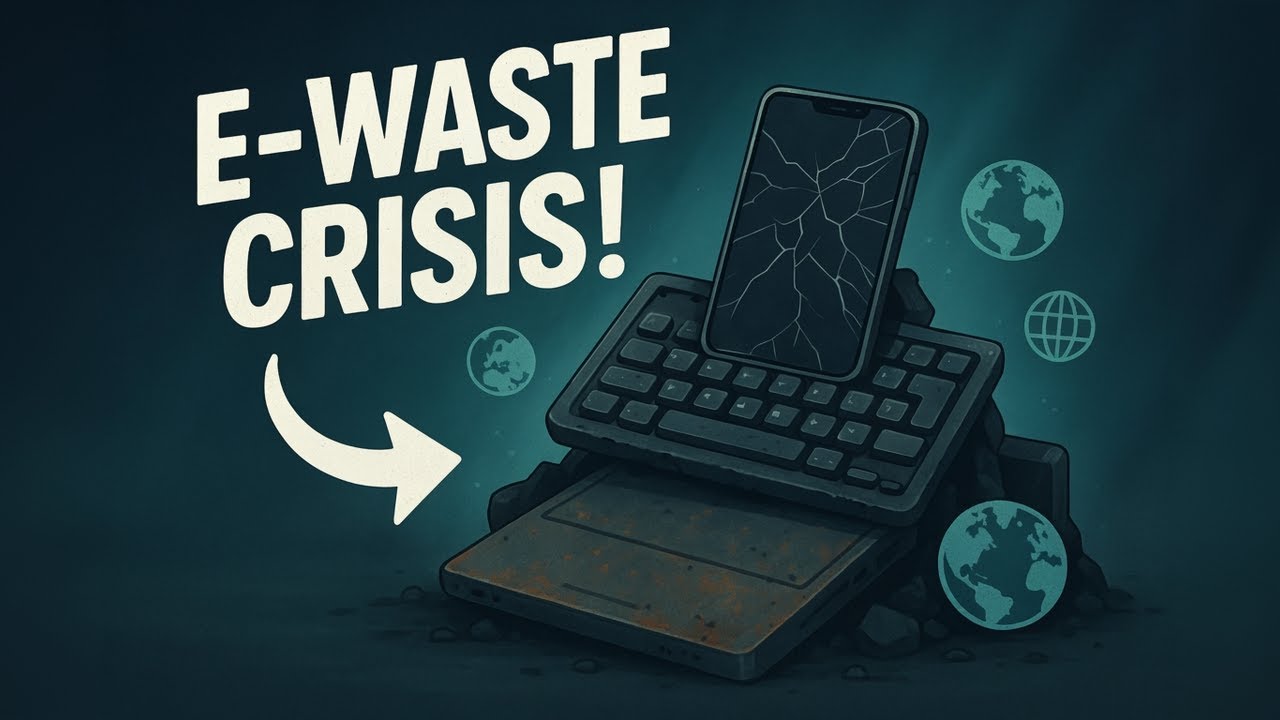 The Dark Side of Electronics: E-Waste Crisis and Solutions - YouTube