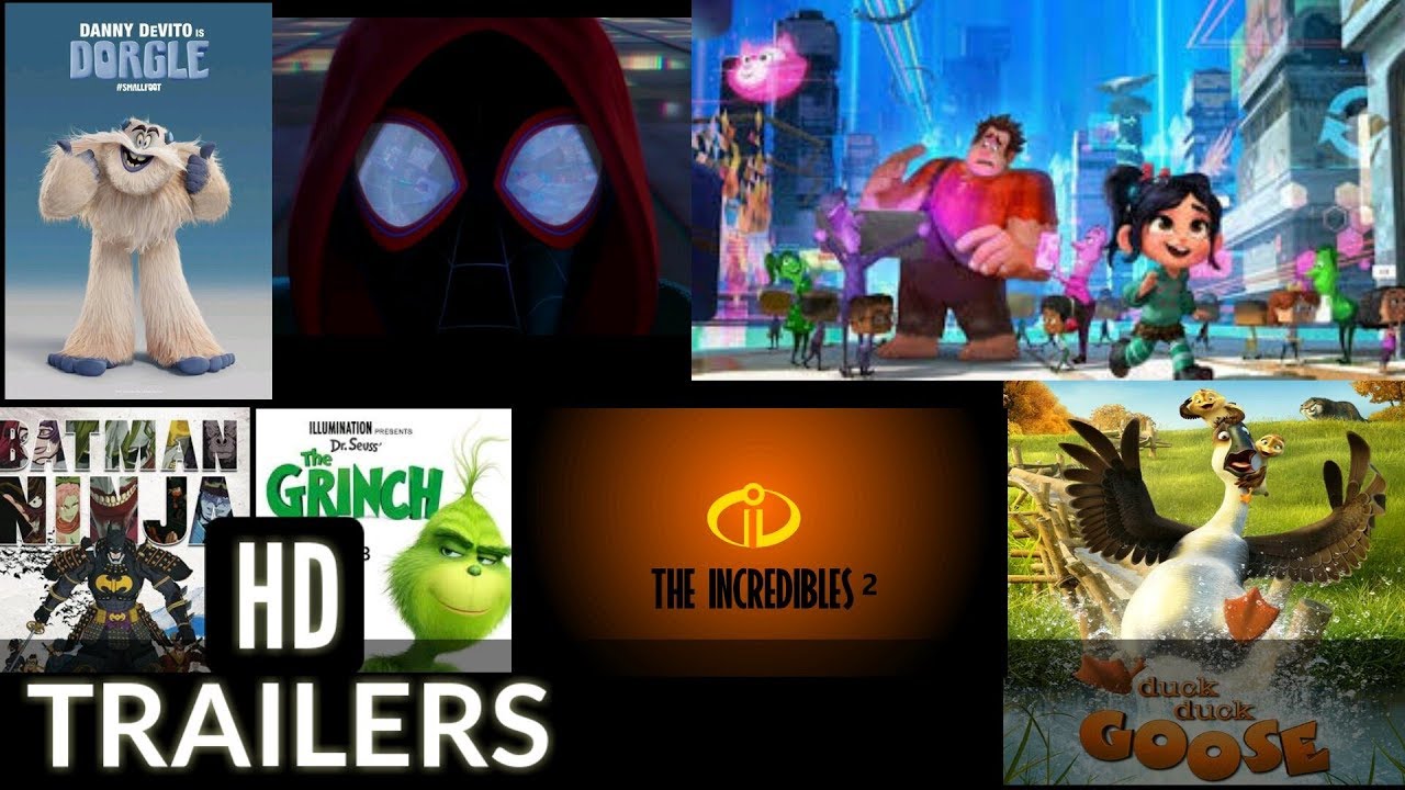 NEW : TOP UPCOMING KIDS Animated Movies TRAILERS (2018) Animated Movie ...