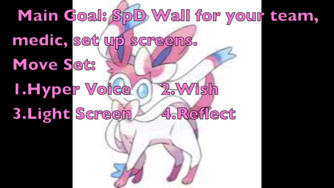 Sylveon Competitive Set - YouTube