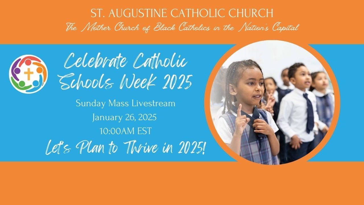 Sunday Mass Livestream | Catholic Schools Week (January 26, 2025) - YouTube