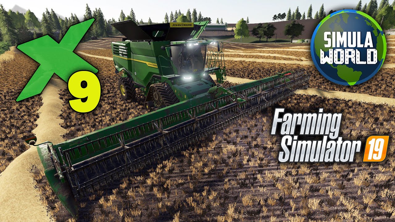 SÜPER BİÇERDÖVER MODU | JOHN DEERE X9 | FS 19 MP BÖLÜM 17 - YouTube
