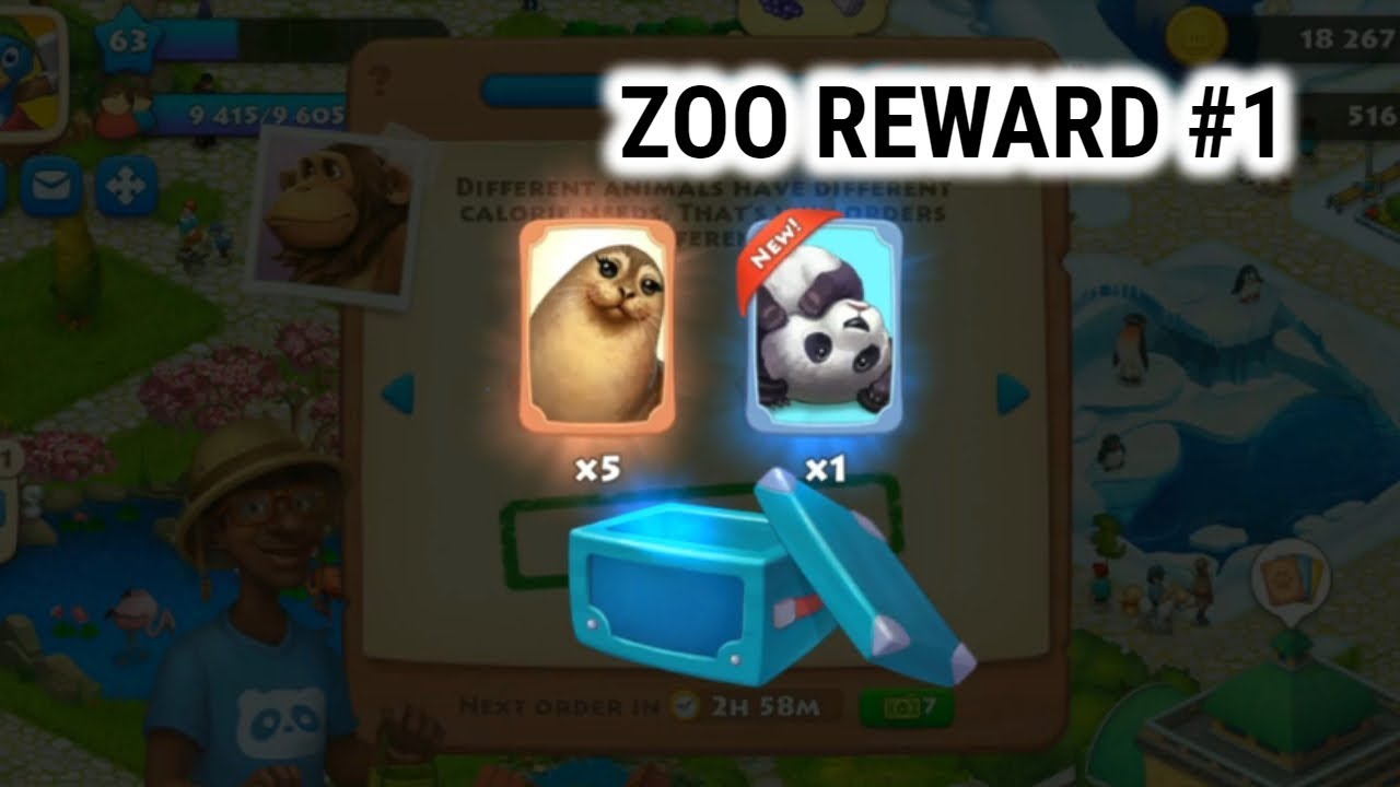 TOWNSHIP - ZOO REWARD 1 - YouTube