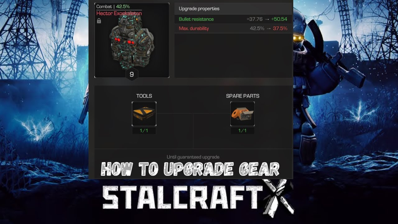 Stalcraft Beginners Guide - How to Upgrade Gear & Progress Your Weapons - YouTube